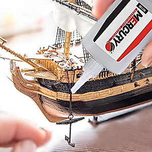 Mercury CA Glue with Activator (1.7 oz - 6.7 fl oz) Instant CA Glue for Woodworking, Cyanoacrylate Adhesive and Accelerator Spray