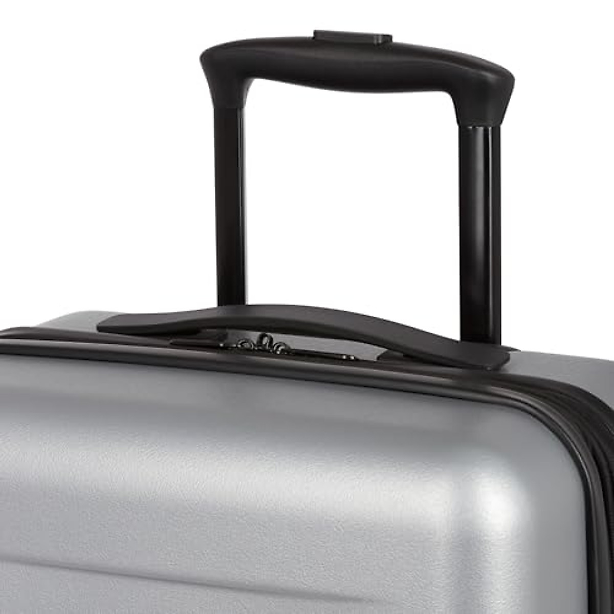 SwissGear 8020 Eclipse Hardside Expandable Luggage with Spinner Wheels, Ultimate Grey, Carry-On 18-Inch