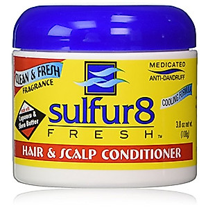 Sulfur 8 Fresh Medicated Anti-dandruff Hair & Scalp Conditioner 4 Oz (3.8 oz net wt.)