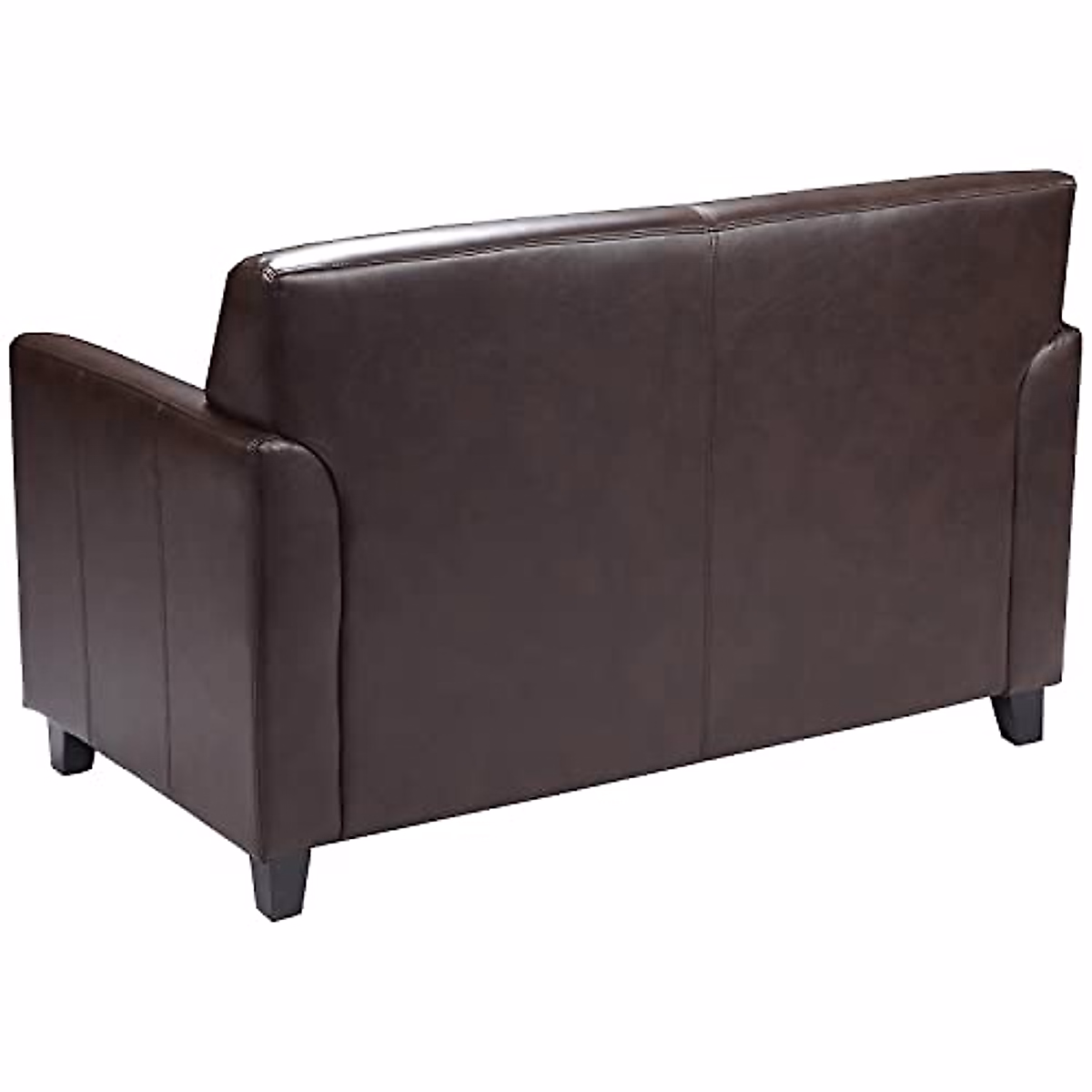 Flash Furniture HERCULES Diplomat Series Brown LeatherSoft Loveseat