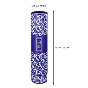 SEWACC Pull-out Poster Tube Drawing Tube Blueprint Case Poster Tubes for Storage Paper Tube Blueprint Storage Fishing Rod Case Document Holder Craft Specialty Paper Cylinder Support