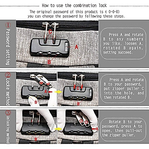 Gudui College Laptop Backpack School Student Bookbag USB Basketball Backpack With Lock