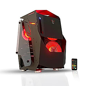 Alarco Gaming PC Desktop Computer Intel i5 3.10GHz,8GB Ram,512 GB SSD,Windows 10 pro,WiFi Ready,Video Card Nvidia GTX 650 1GB, 5 RGB Fans with Remote