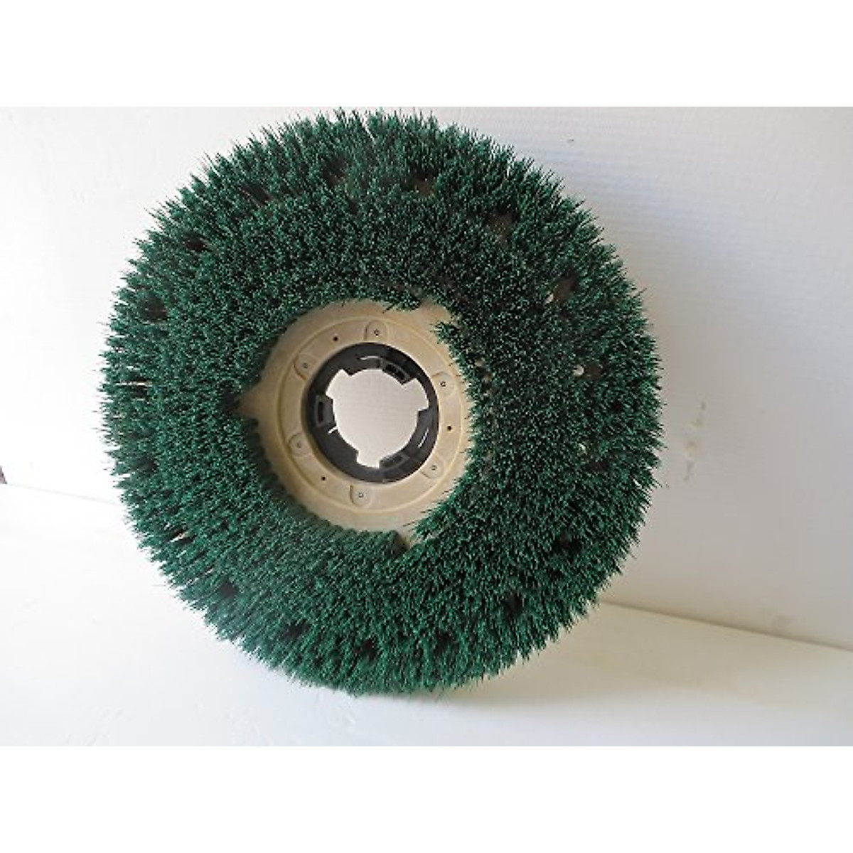 17" Machine, 15" Diameter New Scrub Grit Brush w/Plate 15NSGX92