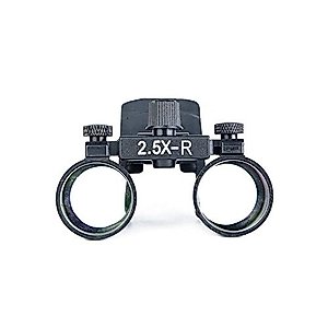 2.5X Binocular Loupes DY-109 Clip-on Type Magnifier Optical Glass