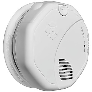 First Alert Powered Alarm SCO5CN Combination Smoke and Carbon Monoxide Detector, Battery Operated, 1 Pack, White