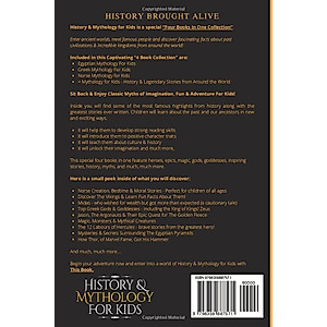 History & Mythology For Kids: Explore Timeless Tales, Characters, History, & Legendary Stories from Around the World - Egyptian, Greek, Norse & More: 4 books (4 books in 1)