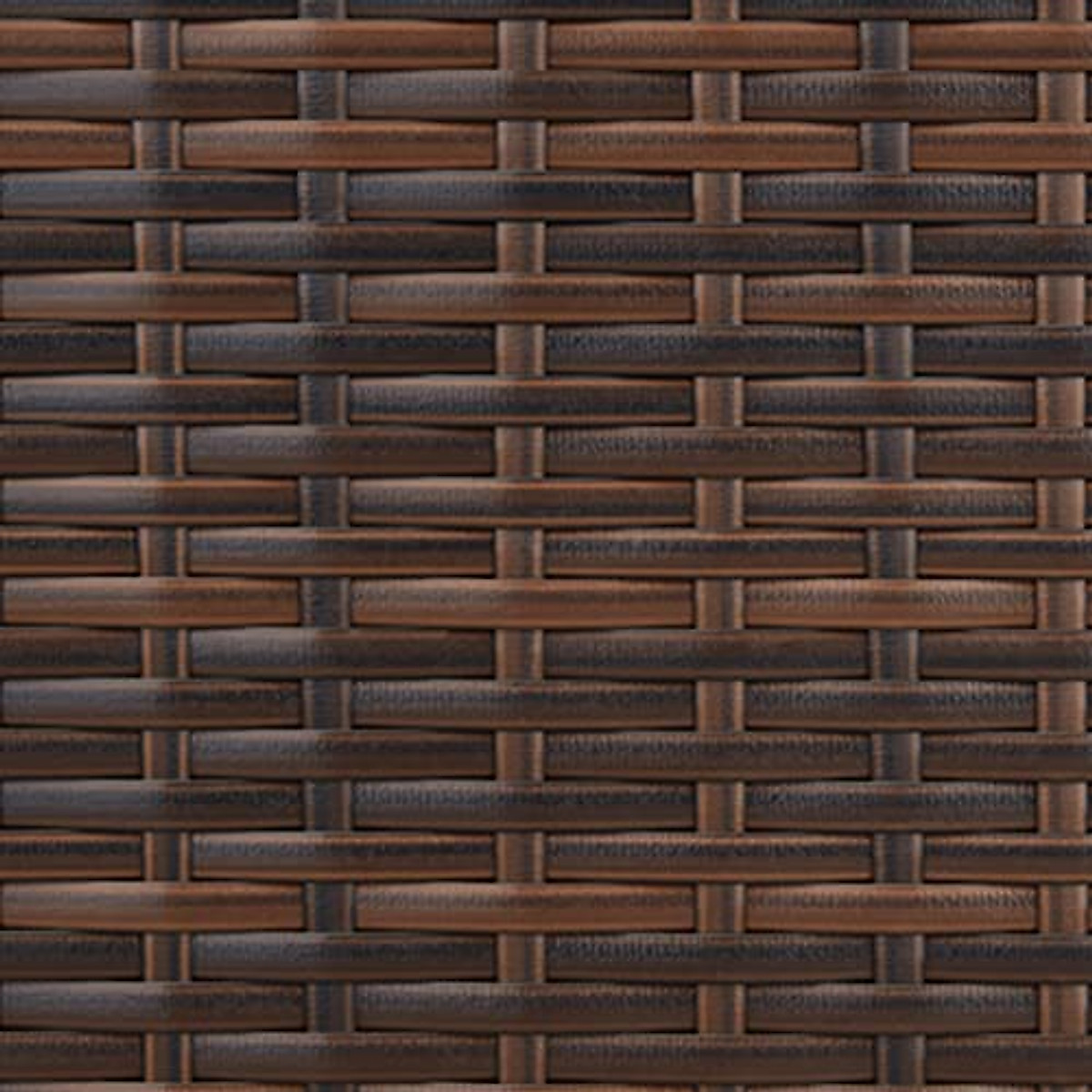 Signature Design by Ashley East Brook Outdoor Wicker Loveseat with Table Set, Brown