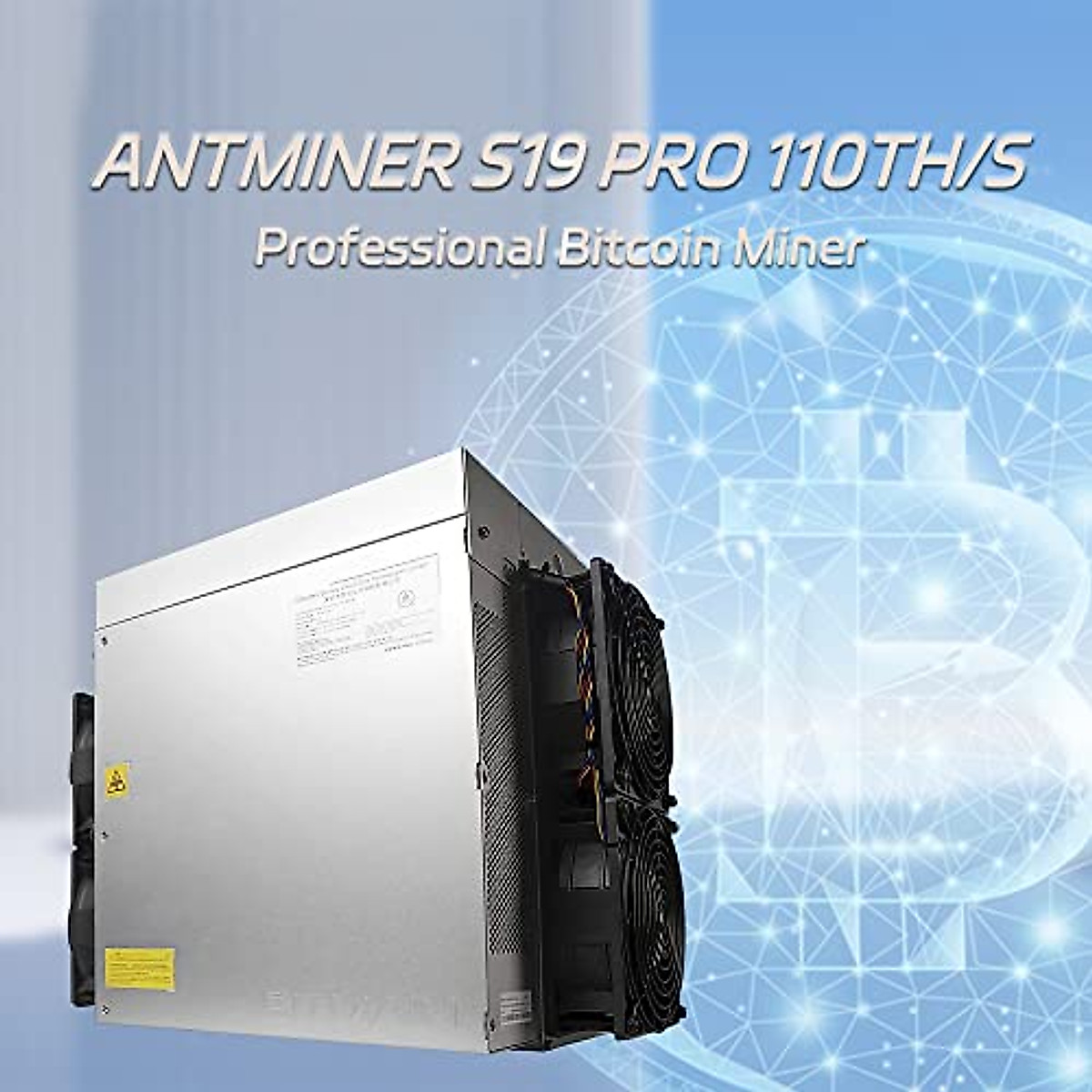 Antminer S19pro 110TH/S Bitcoin Miner S19 Pro 110TH/S BTC Miner Include PSU Power Supply - New