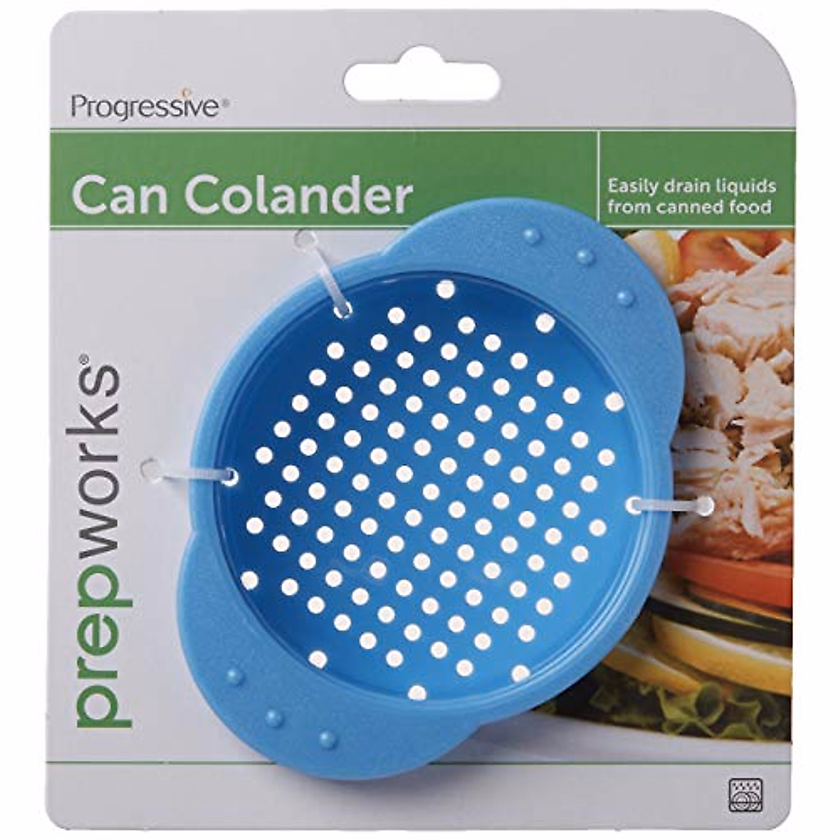 Prepworks by Progressive Can Colander , Can Strainer, Vegetable and Fruit Can Strainer, No-Mess Tuna Can Strainer , Best for Canned Tuna