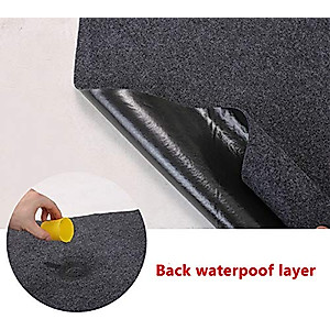 Under The Sink Mat， kitchen cabinet mat – Waterproof/Absorbent – Protects Cabinets，Absorbent felt material，Anti-Slip and Waterproof Backing，Contains Liquids，Washable (36" x 24")