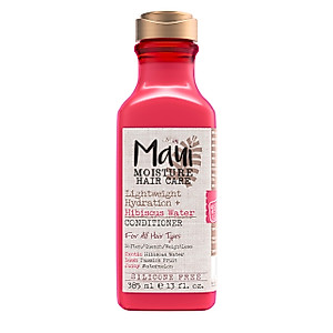 Maui Moisture Lightweight Hydration + Hibiscus Water Conditioner for Daily Moisture, No Sulfates, 13 fl oz