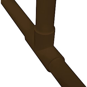 Poolside Storage Organizer for Drying Wet Towels, Floats, Noodles, Paddles, 37.5" W x 37.5" L x 41" H, (Brown)