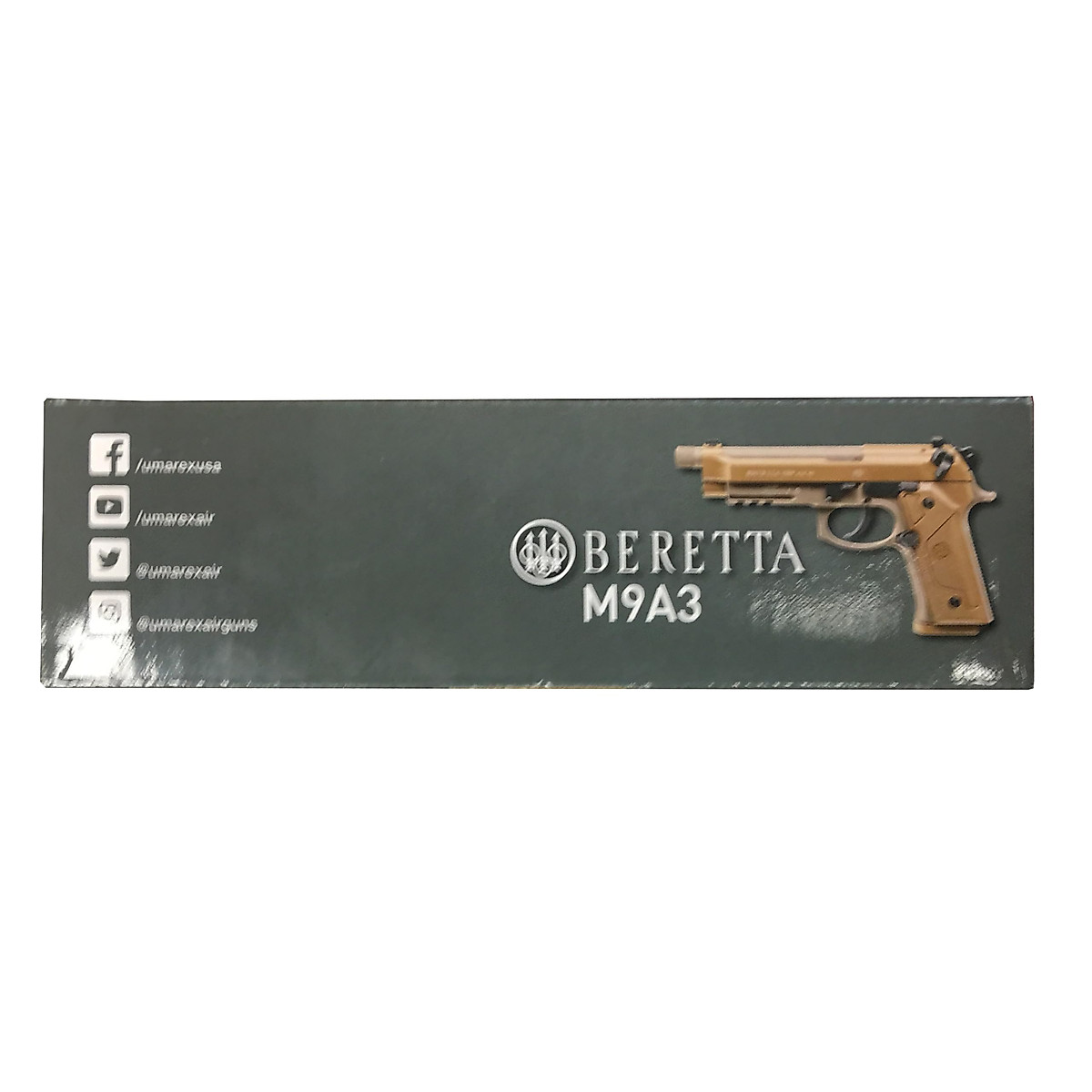 Umarex Beretta M9A3 Blowback Full-Auto .177 Caliber BB Gun Air Pistol