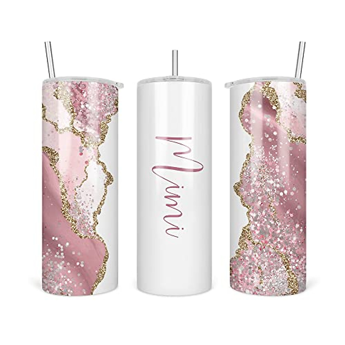 HTDesigns Mimi Gift - Mimi Tumbler - Birthday Gift For Mimi - Mimi Announcement - Best Mimi Cup - Mimi Gift From Son - Daughter