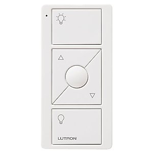 Lutron Pico Smart Remote Control for Caséta Smart Dimmer Switch | PJ2-3BRL-GWH-L01 | White