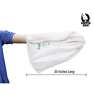 Hippo Sak Plant-Based Diaper Disposal Bags, 450 Count