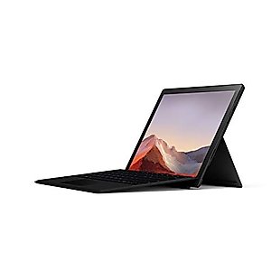 Microsoft Surface Pro 7 – 12.3" Touch-Screen - 10th Gen Intel Core i5 - 8GB Memory - 256GB SSD – Matte Black with Black Type Cover