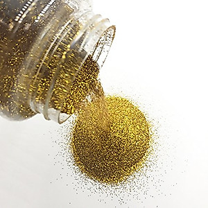 Craft and Party, 1 Pound Bottled Craft Glitter for Craft and Decoration (Gold)