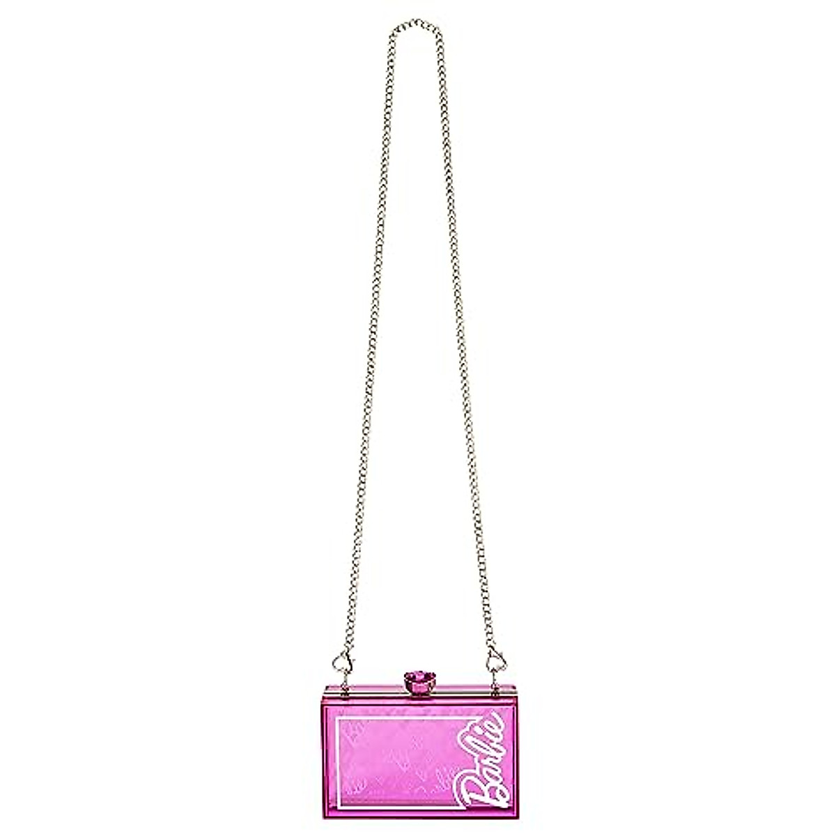 Spirit Halloween Pink Classic Barbie Box Crossbody Bag | Barbie Accessory | Barbie Purse