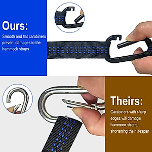 Beastron Premium Camping Hammock - Double Hiking Hammock with Tree Straps - Extra Large with Portable Travel Backpacking