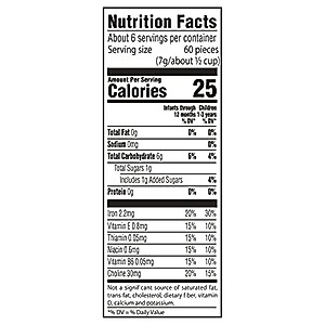 Gerber Snacks for Baby Grain & Grow Puffs, Vanilla, Puffed Grain Snack for Crawlers, Non-GMO Baby Snack, Baby-Led Friendly, 1.48-Ounce Canister (Pack of 3)