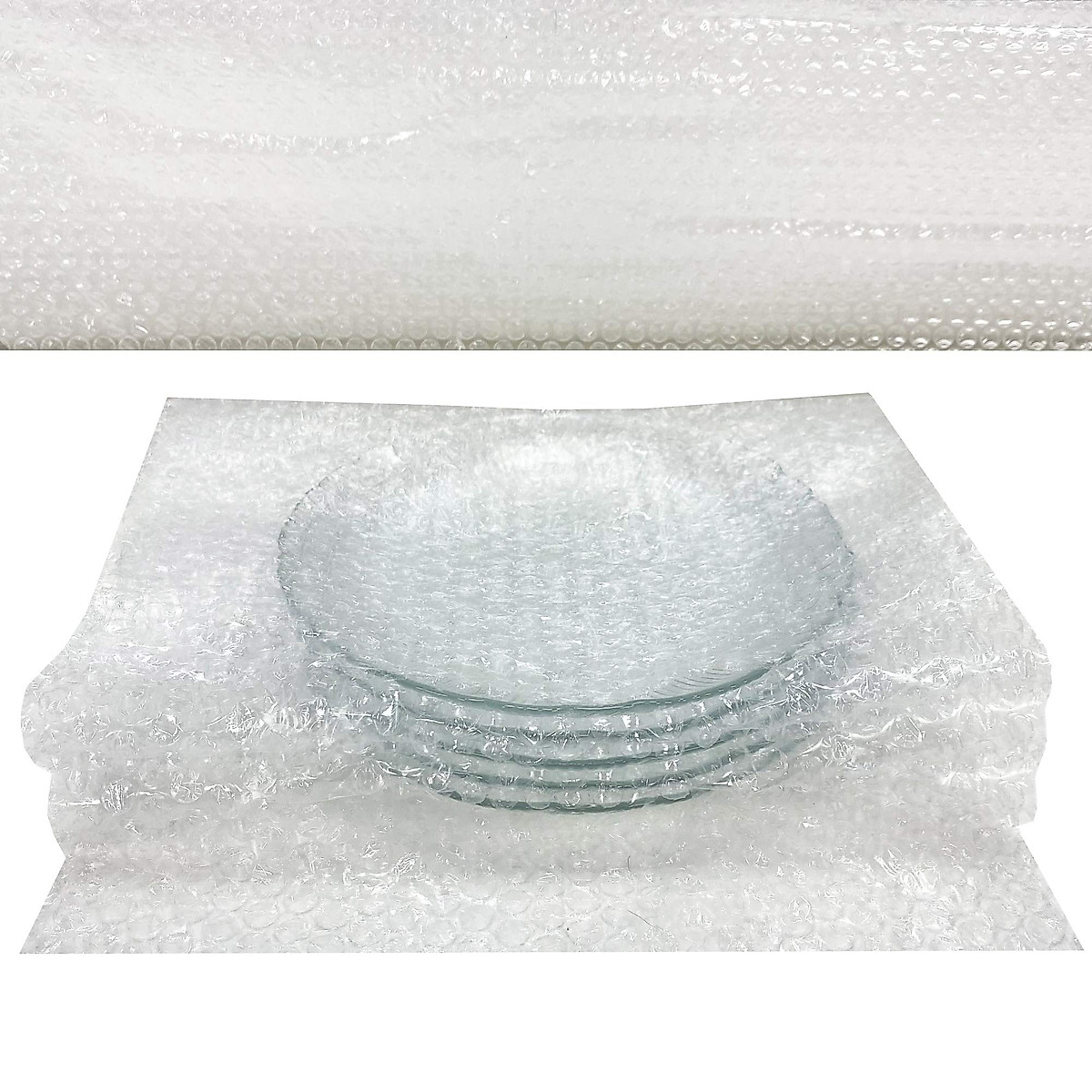 Uboxes Bubble Roll 24 Wide x 175 ft Small Bubbles 3/16 Perforated Every 12, Clear, BUBBSMA24175