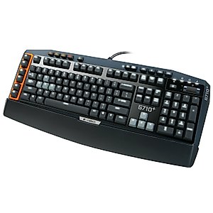 Logitech G710+ Mechanical Gaming Keyboard with Tactile High-Speed Keys - Black