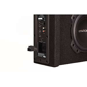 Kenwood PAW801B 8 400-Watt Oversized Powered Subwoofer in Vented Enclosure (PA-W801B)