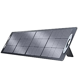 VDL Portable Solar Panel SC0201, 200W Monocrystalline Foldable Solar Panel Kit with Adjustable Kickstand, MC-4 Output for Solar Generator Power Station,RV, Outdoor Camping, Off Grid