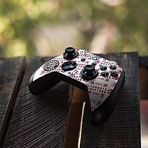 Skinit Decal Gaming Skin Compatible with Xbox One S Controller - Officially Licensed NBA Toronto Raptors Logo Blast Design