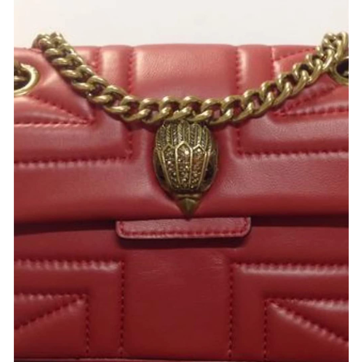 Kurt Geiger London Leather Mini Kensington Union Jack Shoulder Bag (leather)