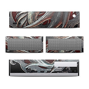 Head Case Designs Officially Licensed Christos Karapanos Talisman Silver Art Mix Vinyl Sticker Gaming Skin Decal Cover Compatible With Xbox Series S Console and Controller Bundle