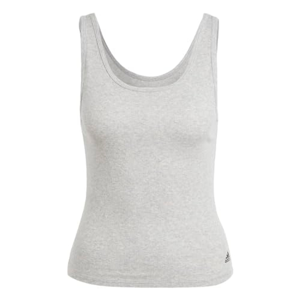 Adidas Women's Tank Top, Heather Grey, S