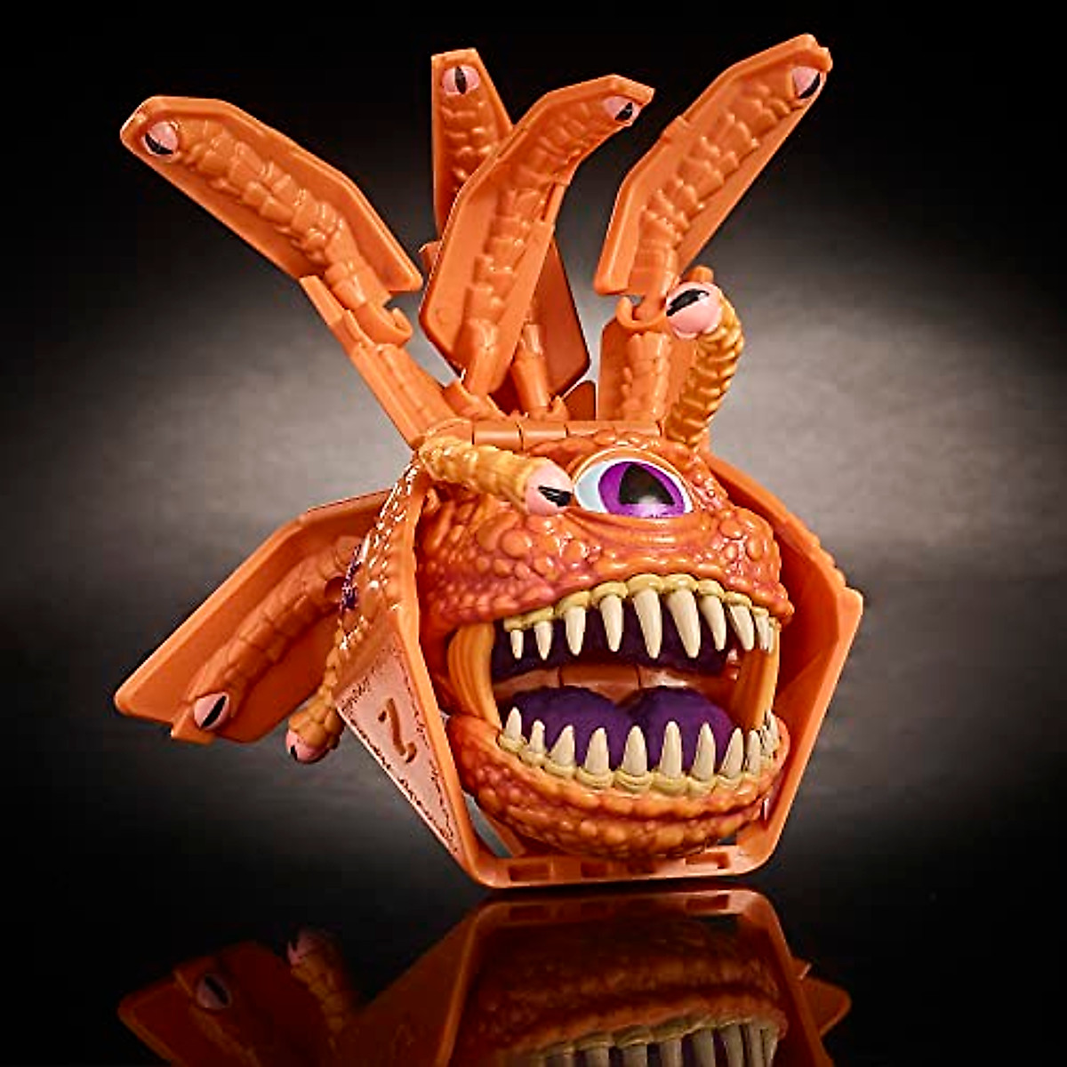 DUNGEONS & DRAGONS Dicelings Beholder Collectible D&D Monster Dice Converting Giant d20 Action Figures Role Playing Dice (F5213) Medium
