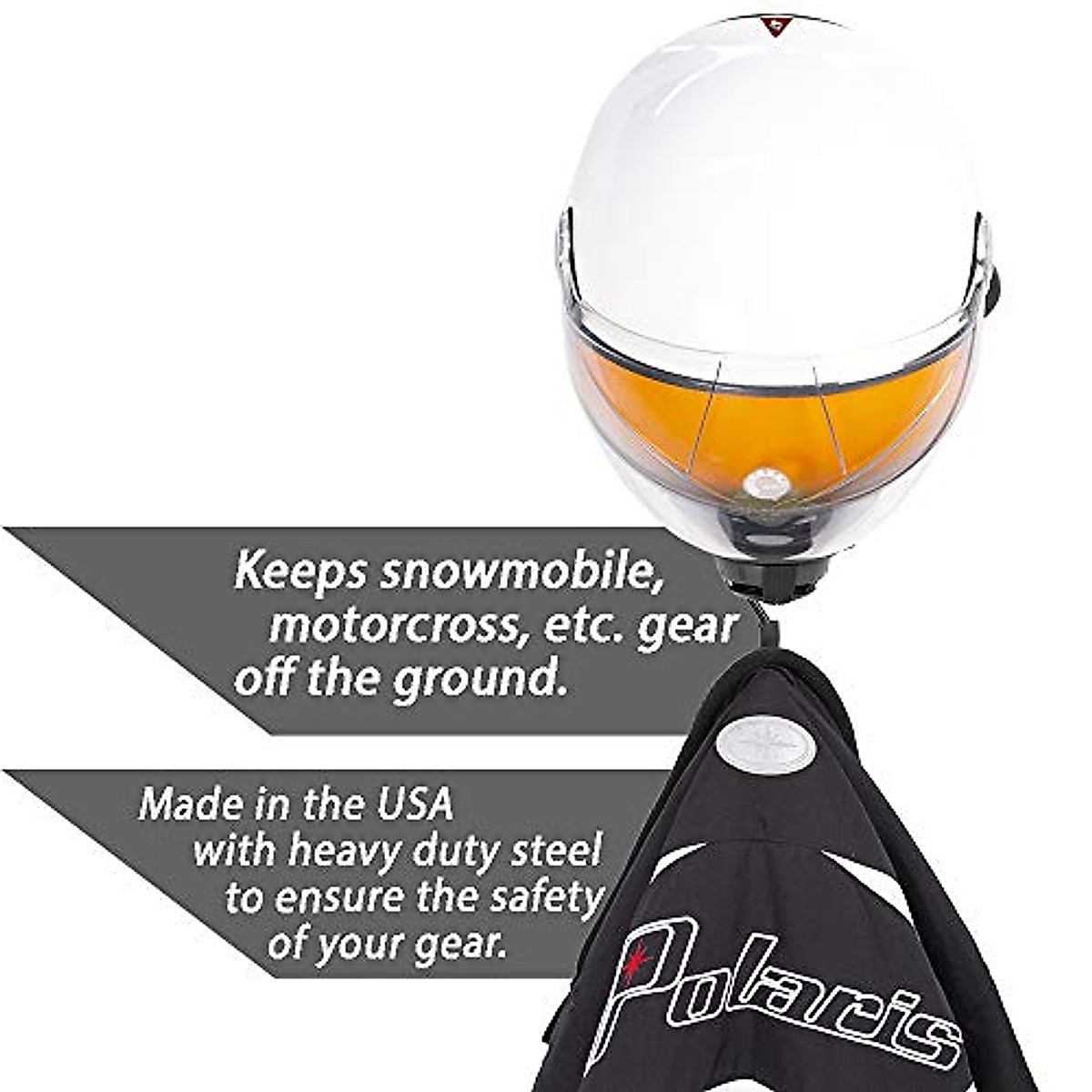 US2U Wall Hooks Coat and Hat Rack – Heavy Duty Wall Mounted Entryway Organizer Hanger for Coats, Hats, Caps & Helmet Mount - Sturdy & Decorative Solution to Organize, Storage Or Display - 2 Pack