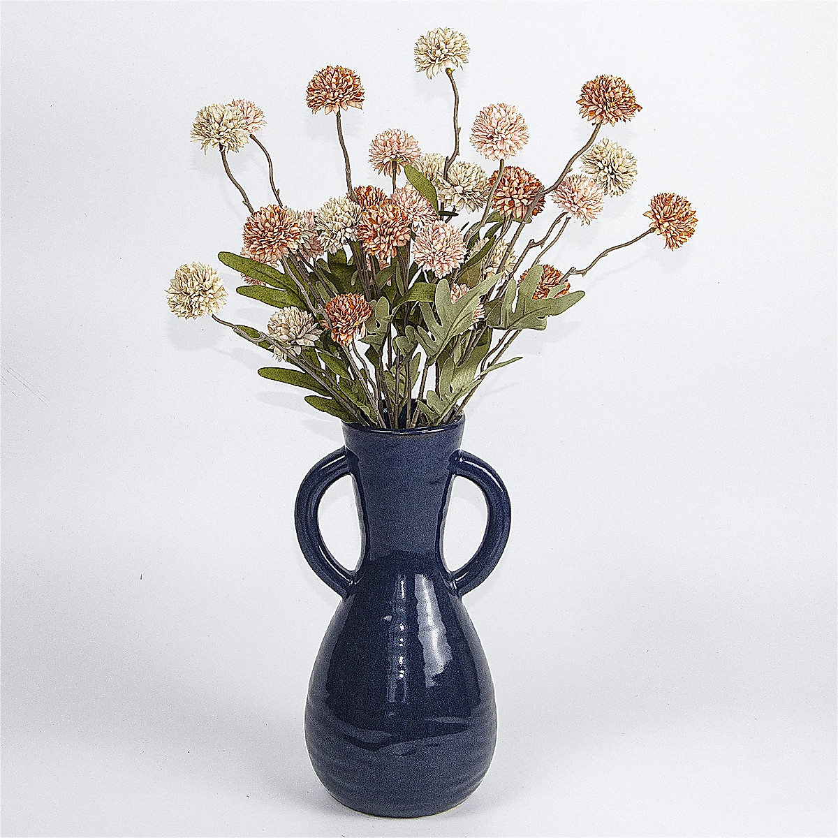 Banllis Artificial Flowers, Fake Flower Faux Plastic Dandelion for Home Decor DIY Wedding Kitchen Garden, Crown, Party, Hotel, Table - 6pcs