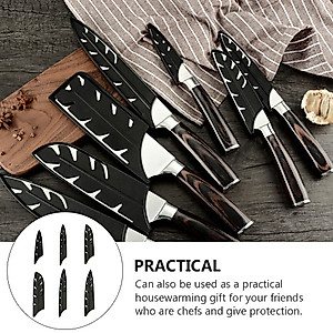 Plastic Cutlery Plastic Knife Universal Paring Knife Blade Guards Protectors Chef Vegetable Knife Cover for Home Kitchen Shop Suitcase Suitcase Pocket Protector