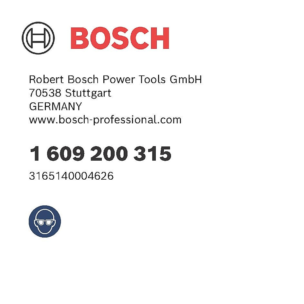 Bosch 1609200315 Taper Countersink 13mm