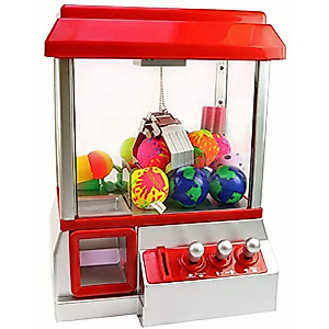 Smart Novelty Mini Claw Machine for Kids - Arcade Candy Claw Machine for Adults & Kids - Kids Claw Machine, Arcade Candy Machine with Music & Lights Suitable for Ages 3 and Up