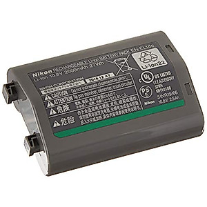 Nikon Lithium-Ion Rechargeable Digital Camera Battery, Grey (EN-EL18c)