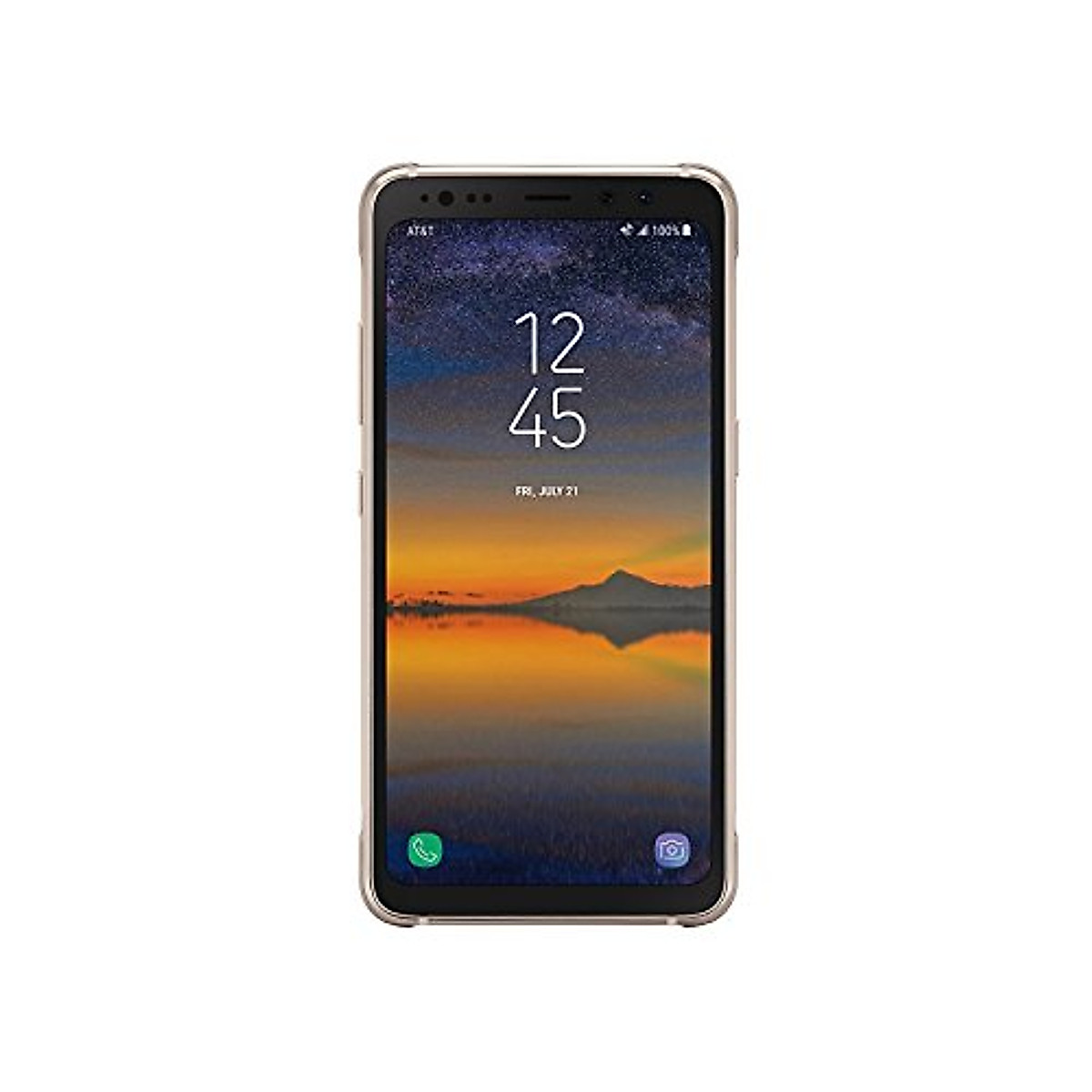 Samsung Galaxy S8 Active (G892A) AT&T Military-Grade Durable Smartphone w/ 5.8" Shatter-Resistant Glass, Titanium Gold