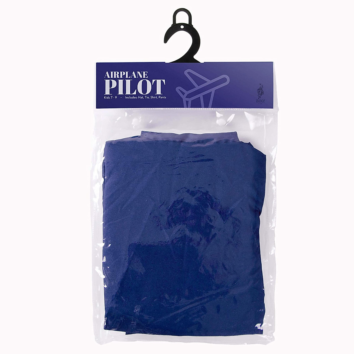 Kids Airline Pilot Halloween Costume - Dress Up, Pretend Play (Medium)