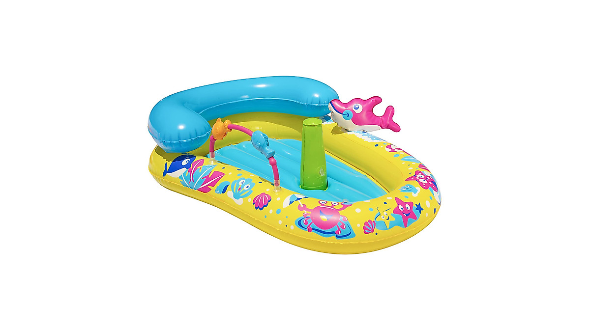 BANZAI Jr. Splash Discovery Water Play Set for Babies