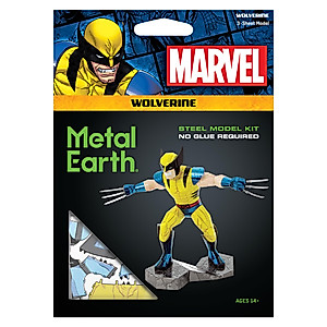 Metal Earth X-Men Wolverine 3D Metal Model Kit Fascinations