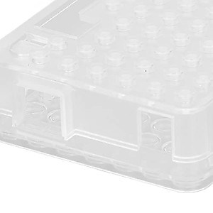 Electronic housing, Circuit Board housing, Fast Cooling, Reserved Holes with 4 Screws for DIY Transparent