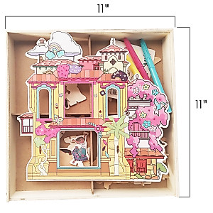 Tara Toys Encanto Wood Casita Activity Set