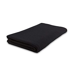 Jet&Bo 100% Cashmere Lightweight Travel Wrap, Shawl & Scarf Black, Storage Bag + Gift Box