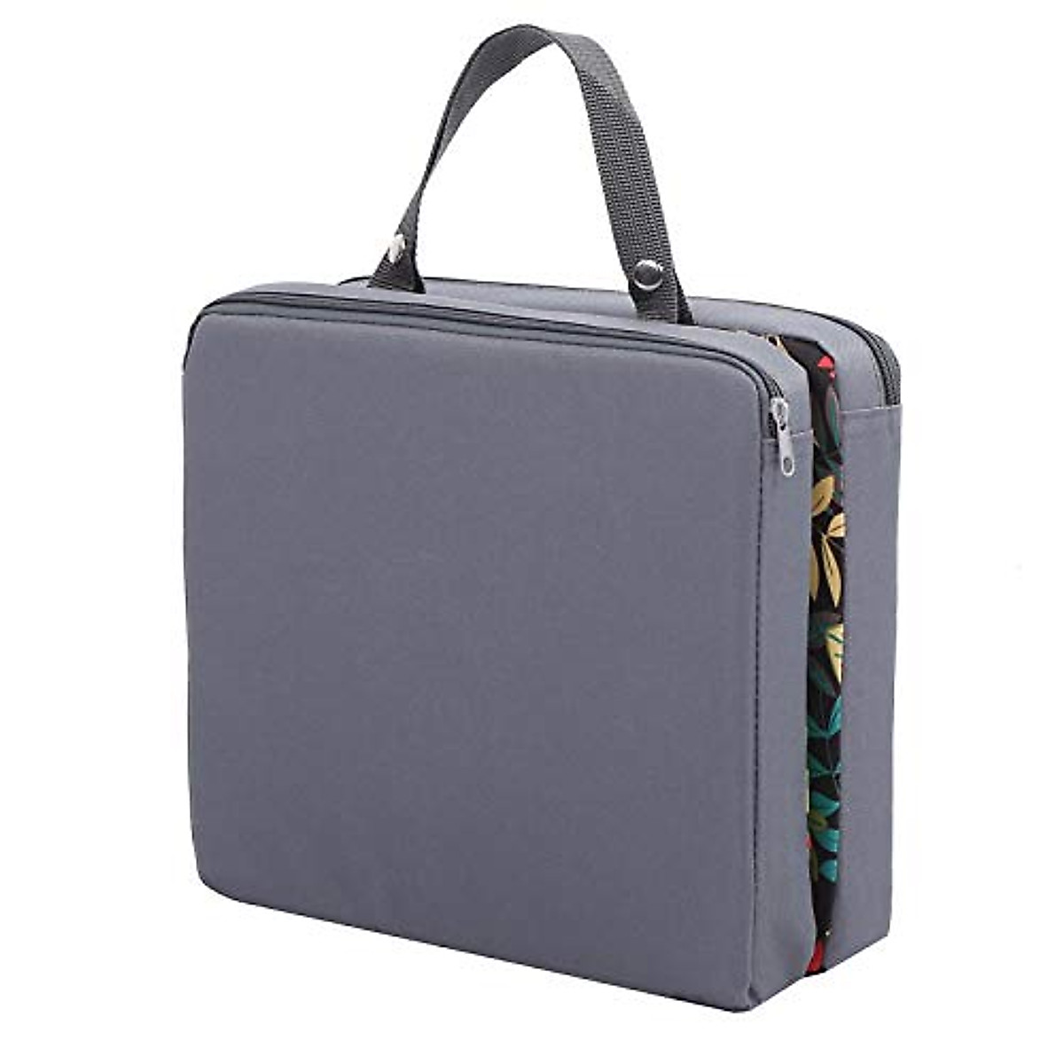 Kneeling Pad, Portable Memory Foam Knee Pad, Waterproof Small Size for Gardening Household Chores(Gray Color Stitching)