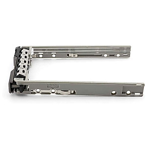 2PCS 2.5" 8FKXC / 08FKXC SAS/SATA Hard Drive Tray Caddy for Dell Poweredge R330, R430, R610, R620, R630, R730, R730XD R830, R920, R930, T440, T640, T430 Server; MD1220, MD1420, MD3820, MD3420 Storage